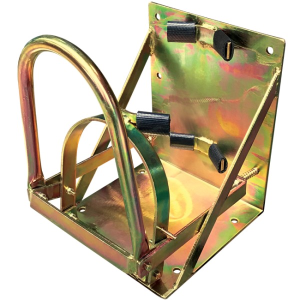 9kg Extinguisher Vehicle Bracket Over Centre - Heavy Duty Gold Anodised ...