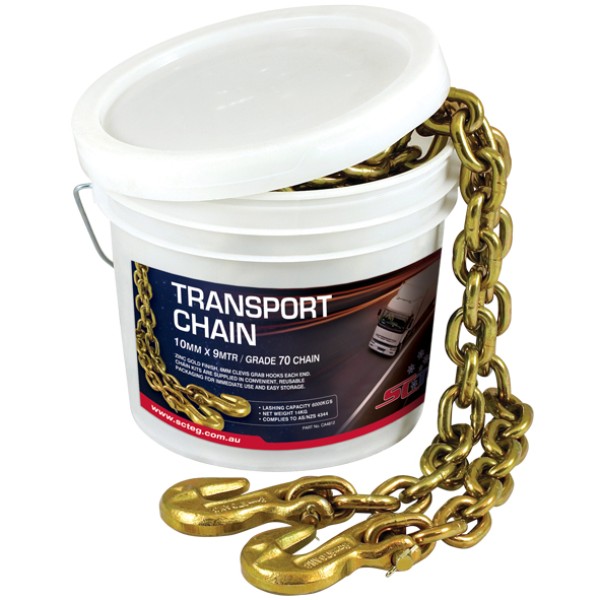 Transport Chain Kits - 10mm x 9m - 6000kg