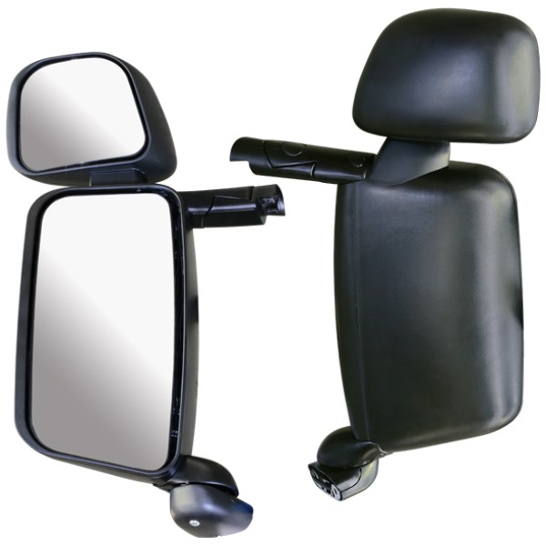 Scania 4 Series Heated Short Arm Mirror Assembly - Left Hand Side ...