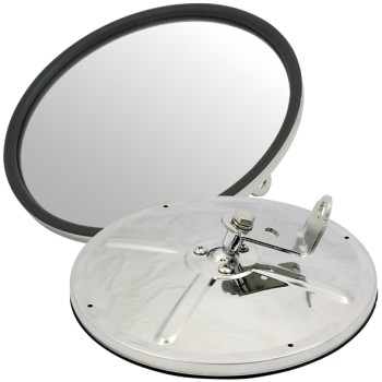 Round Spotter / Reversing Mirror - Bolt On