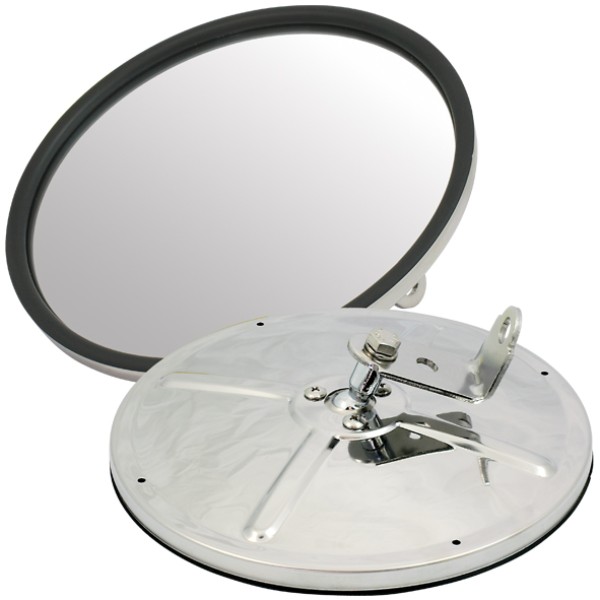 Round Spotter / Reversing Mirror - Bolt On
