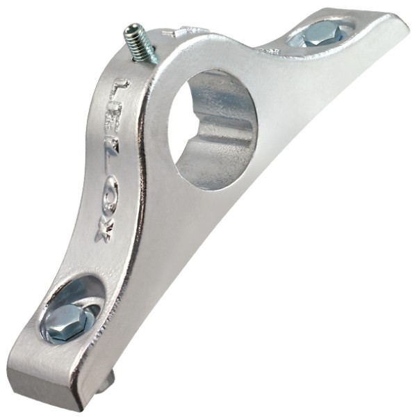 Cast Aluminium Mounting Bracket for Plastic Mudguards - Lelox