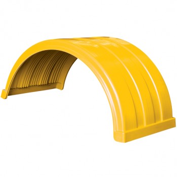 Truckmate Plastic Mudguard - 650mm Wide - Yellow