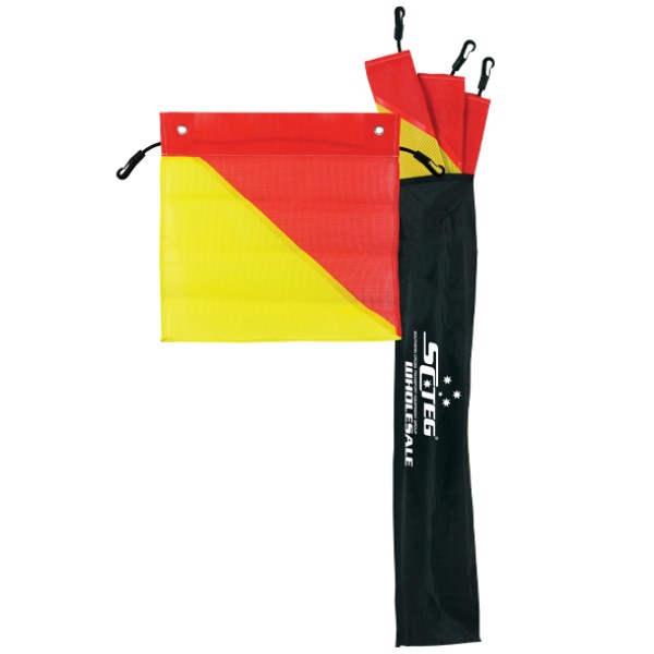 Flag Kit Red & Yellow - Set of 4