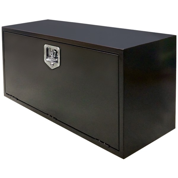Truck & Trailer, Black Powder Coated Toolbox - 915mm x 457mm x 406mm