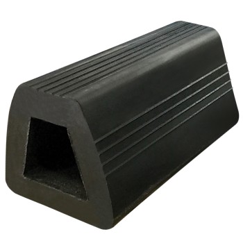 Bump Stop Rubber Flat - Black - 300mm Length