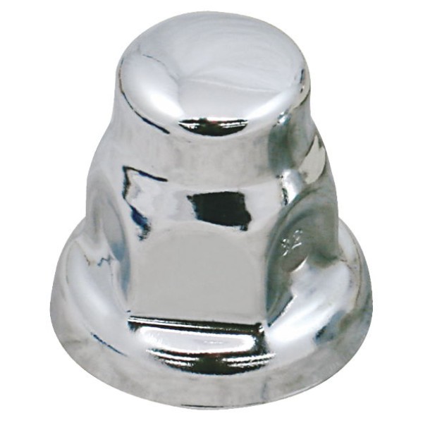 Chrome Nut Cover - 32mm Flat Top
