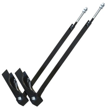 Bracket For Small Air Tank - Straddle & Strap.
