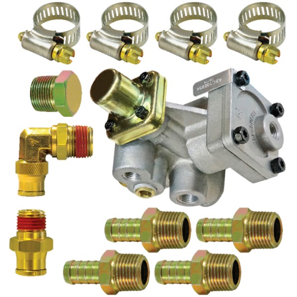 SR3 Spring Brake Valve & Fitting Kit