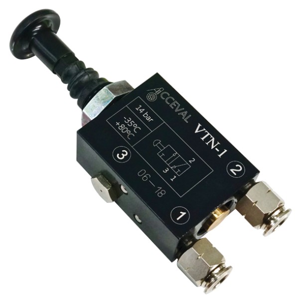 Push/Pull Axle Lift Control Valve