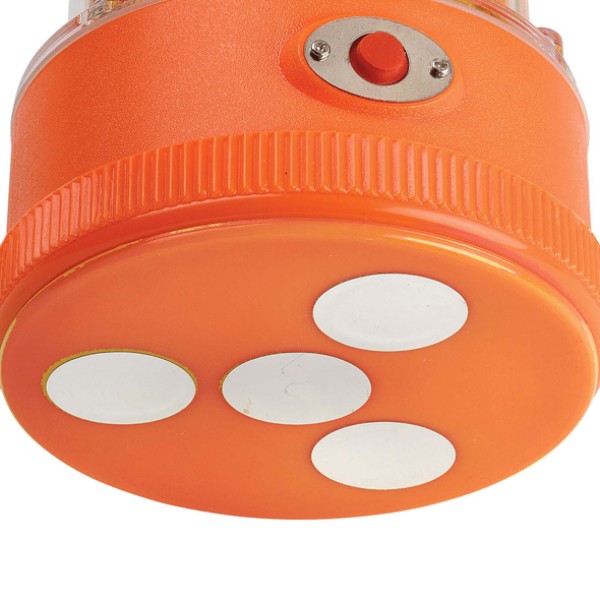 NARVA Sentry LED Portable Battery Powered Strobe with Magnetic Base - Amber
