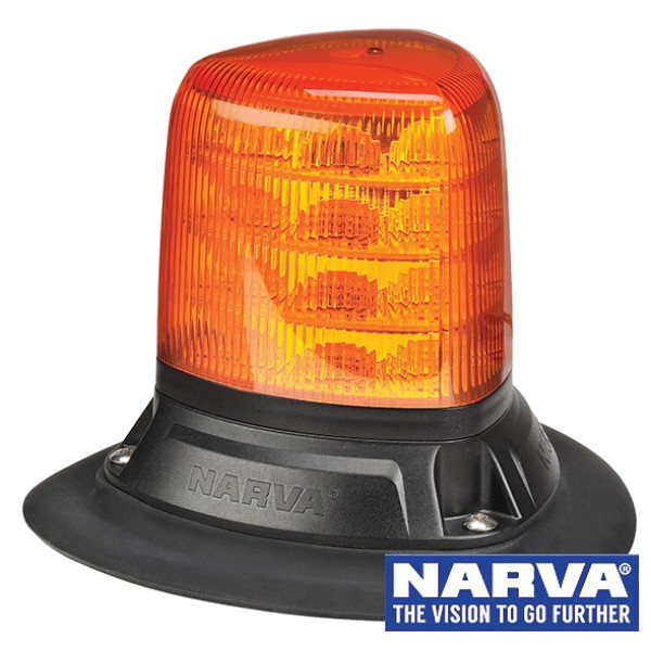 NARVA LED Aerotech Tall LED Strobe With Magnetic Base - Amber