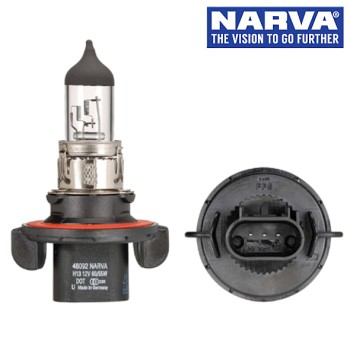 Narva 48092 - 12V 55/60W P26-4t H13 Halogen Headlight Globe