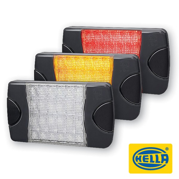 Hella DuraLED®-S Rear Signal Lamp Series (Clear Lens)