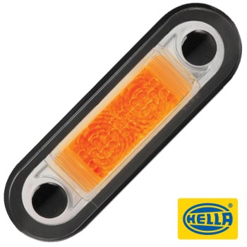 LED Front End Outline Lamp - Amber Illuminated