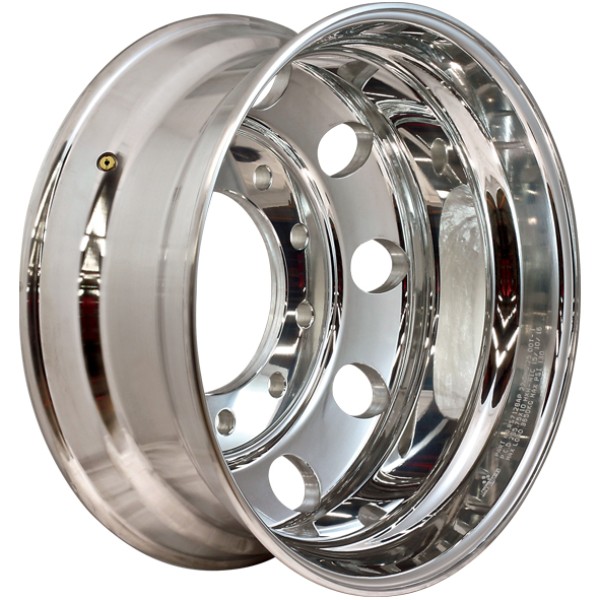 Premium Super Light Forged Alloy Wheel, Full Polish - 19.5” x 7.50” / 8 ...