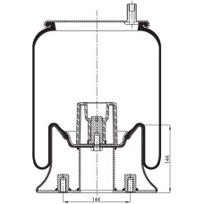 Hendrickson HT250T - Overslung Air Suspension