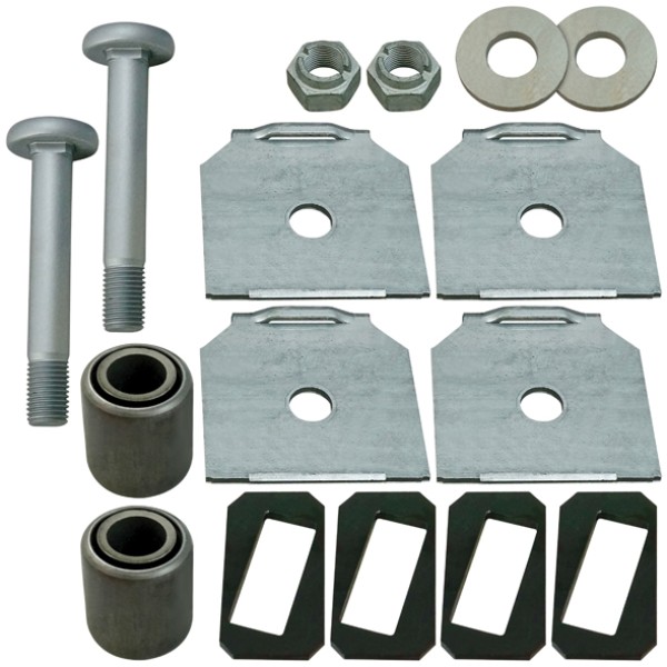 M24 Spring Eye Bush Repair Kit (Alignable / Parallel Hangers) - BPW