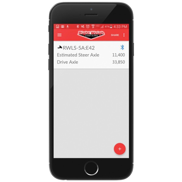 Right Weigh Bluetooth Digital Load Scale - Tandem Axle
