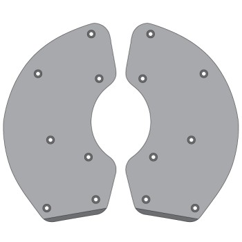 Turntable Lube Plate - Fuwa K-Hitch Highway Master