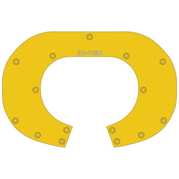 Ezi Turn Lube Plate - Jost JSK 37 - 1 Piece