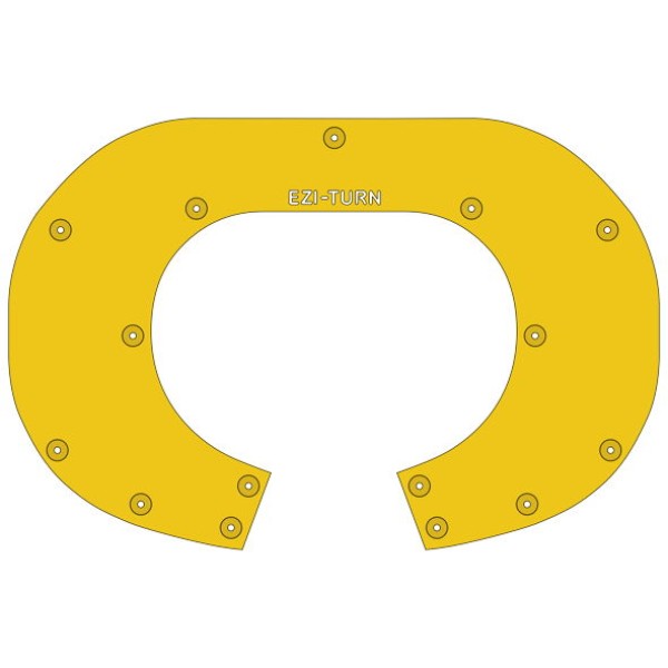 Ezi Turn Lube Plate - Jost JSK 37 - 1 Piece