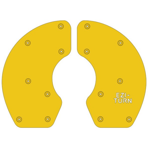 Ezi Turn Lube Plate - Fuwa K-Hitch Highway Master - 2 Piece