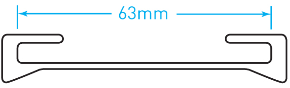 Tank Strap Rubber - 63mm
