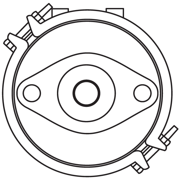 Spring Brake Chamber, Sealed Back - 20/24