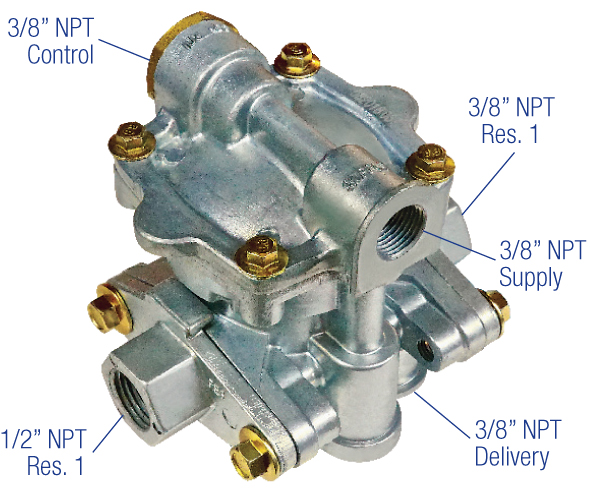 RT4 Spring Brake Relay Valve
