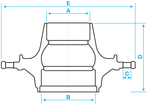 Hub Assembly, 10 / 225 PCD - ROR BMX