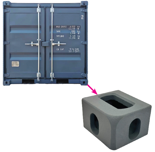 Corner Casting - Bottom Right (BR)