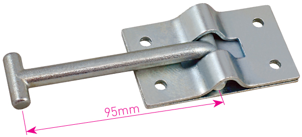 Heavy Duty Hold Back Arm Zinc Plated | Truck and Trailer Spares