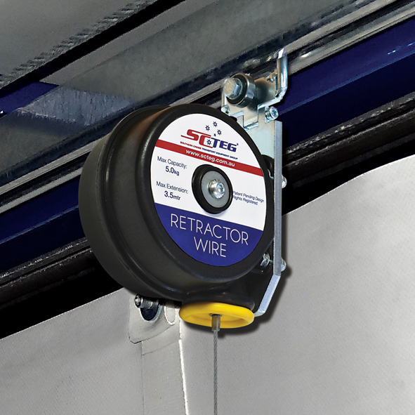 Retractor Wire Load Restraint System