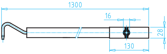 Decking Beam Release Rod