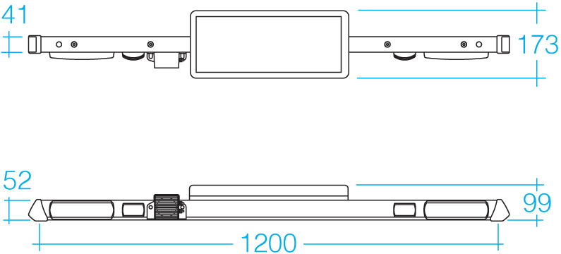 Narva LED Light Box Utility Bar - 1.2m