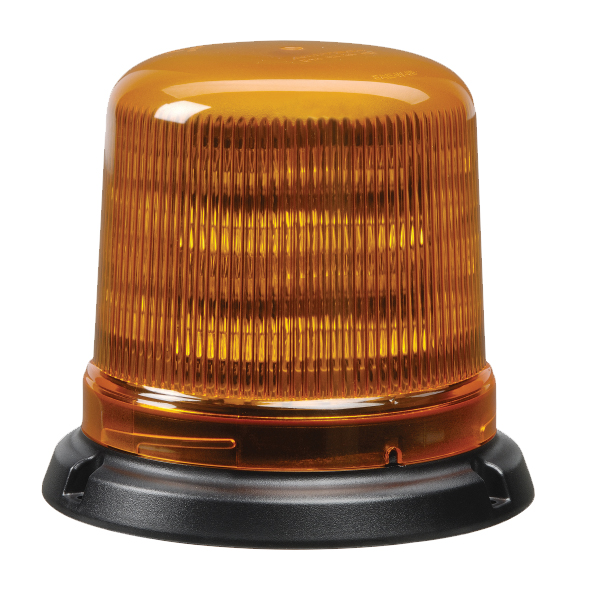 NARVA Eurotech LED Strobe/Rotating Light With Flange Base - Amber