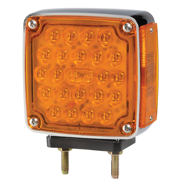 Narva Model 54 LED Front & Side Direction Indicator Lamps with Chrome ...