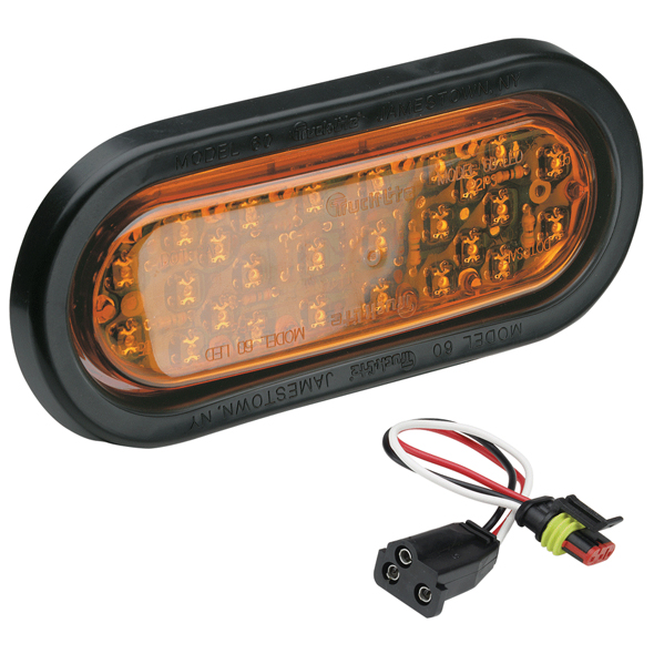 Narva Model 60 LED Side & Rear Direction Lamps with with Vinyl Grommet ...