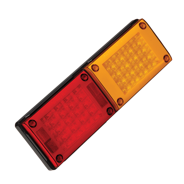 Narva Model 48 LED Rear Direction Lamps with In-Built Reflectors, Black ...