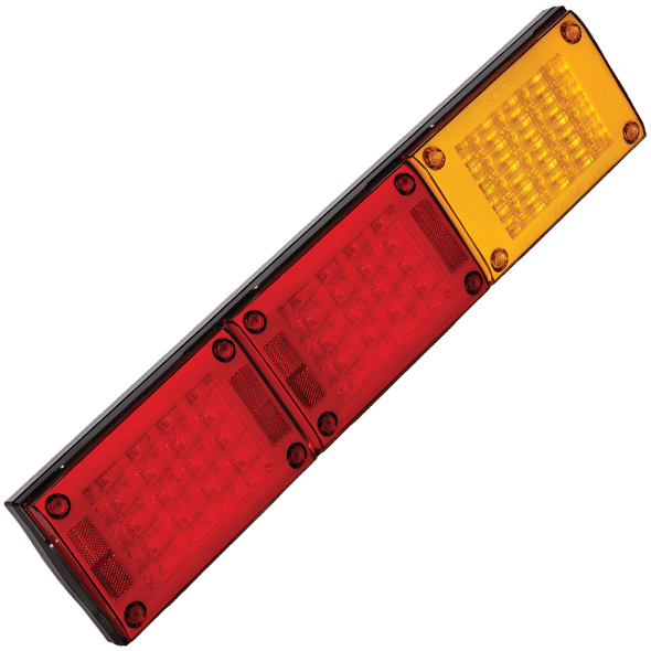 Narva Model 48 LED Rear Direction Lamps with In-Built Reflectors, Black ...