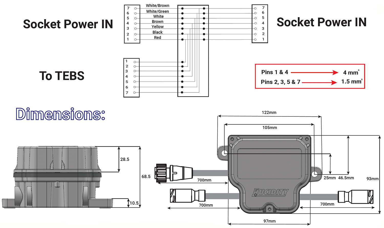 EBS Junction Box - Lucidity 3970092