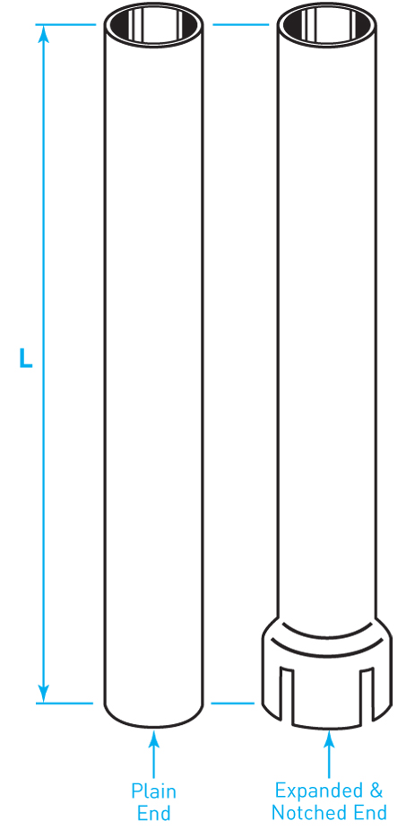 Truck Exhaust Stacks - Straight