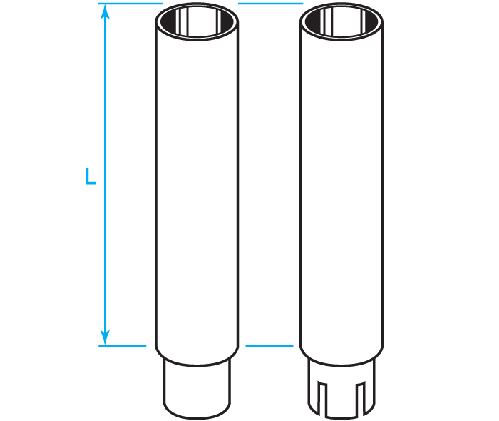 Truck Exhaust Stacks - Straight