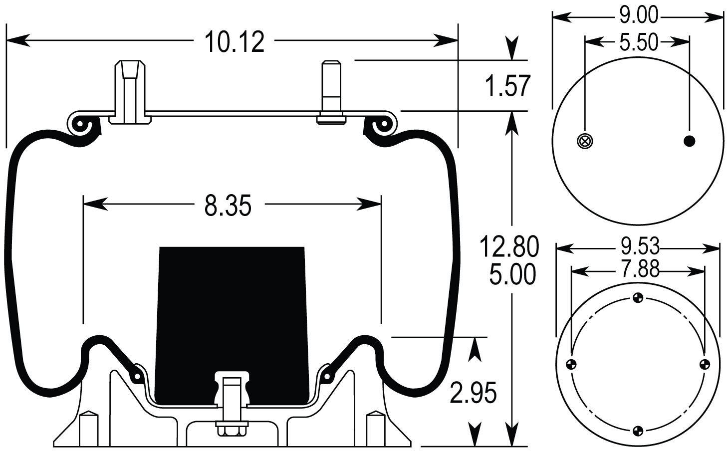 Air Spring Assembly - 9249 Neway