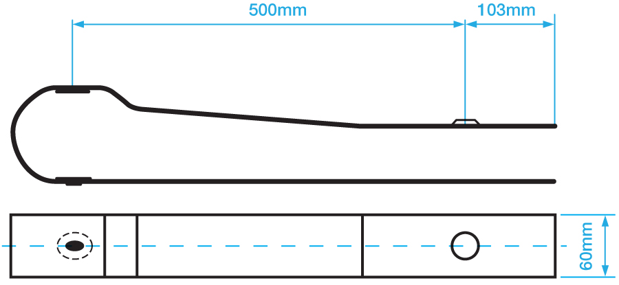 Leaf Spring Wrapper, Narrow - Suits BPW AL2 AU & AO Suspension