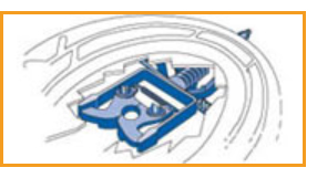 SAF Holland FW351 Turntable Top Plate (Inc Foot Pins) - XA351
